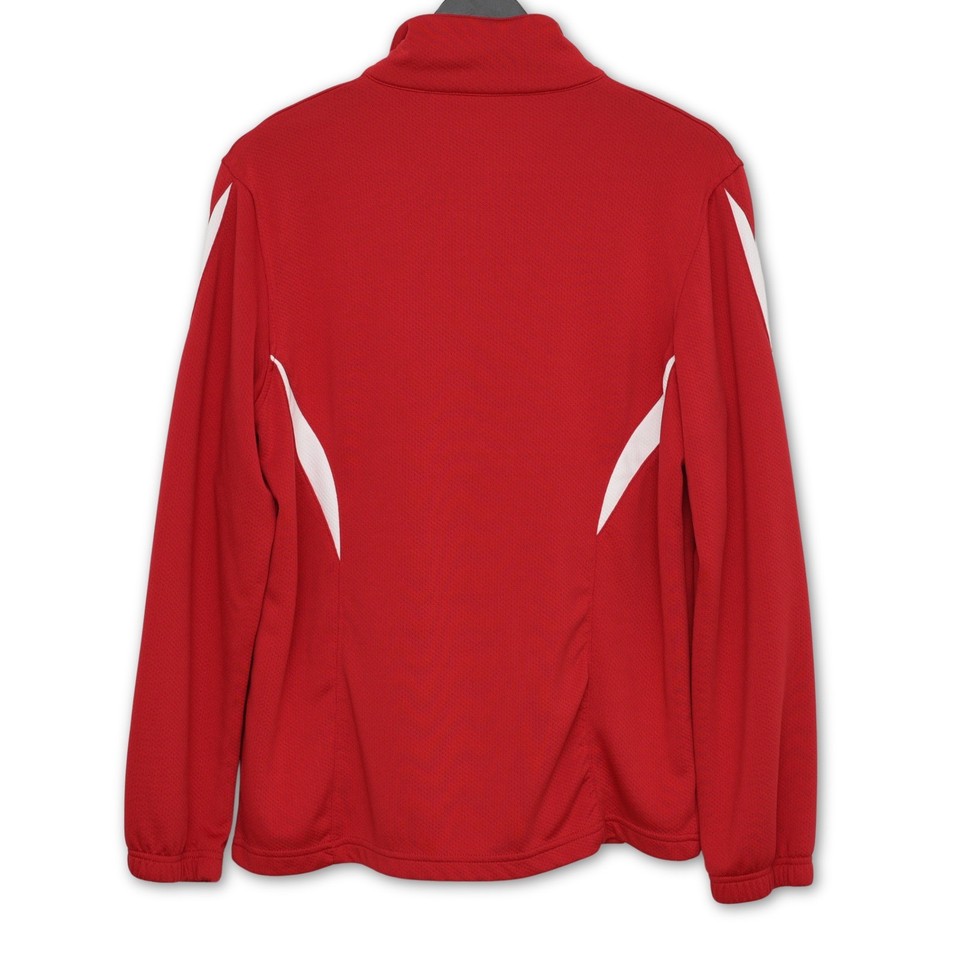 Covalent Active Wear Track Jacket Womens S Red Zip Up Athletic Sporty ...