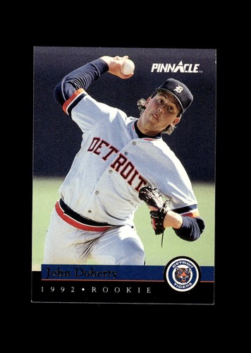 1992 Pinnacle Rookies #4 John Doherty Detroit Tigers | eBay