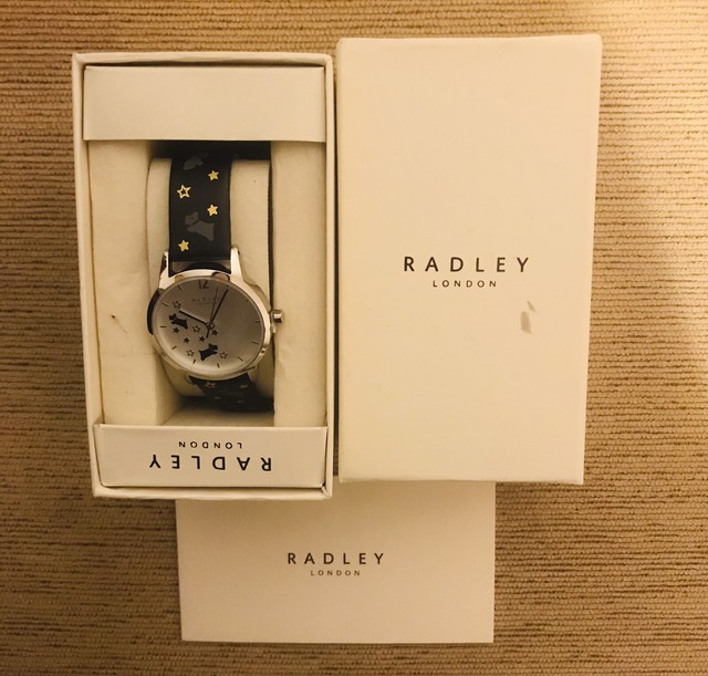 Radley Black Tone Dog & Stars Watch Unboxed Battery for sale online | eBay