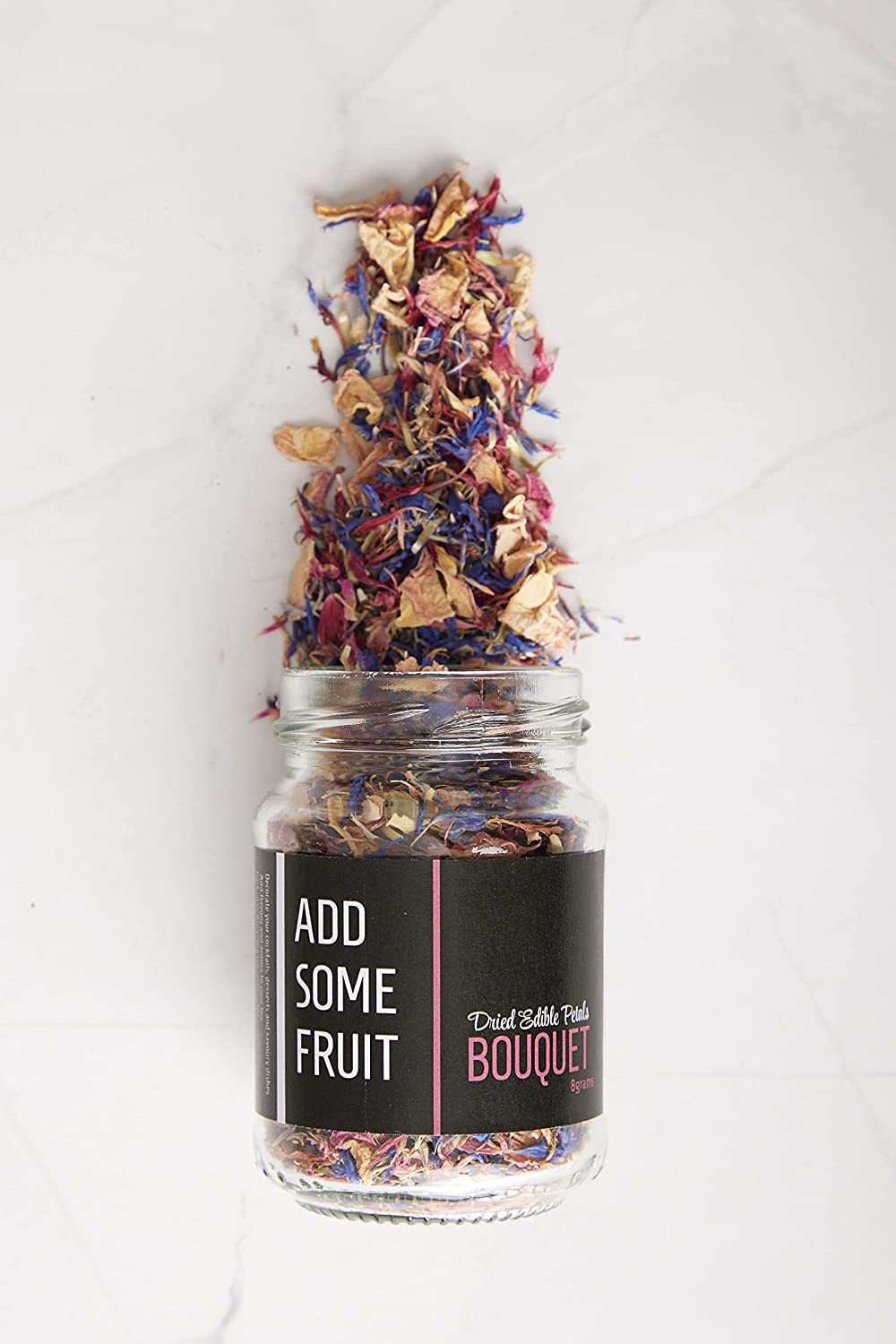 ADD SOME FRUIT - DRIED EDIBLE PETALS BOUQUET - 8G Jar | eBay