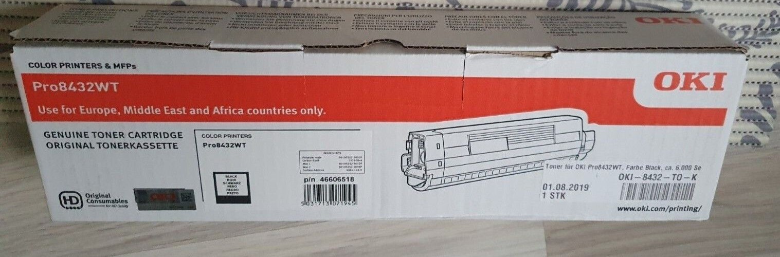 Toner für OKI Pro8432WT Farbe Black NEU | eBay.de