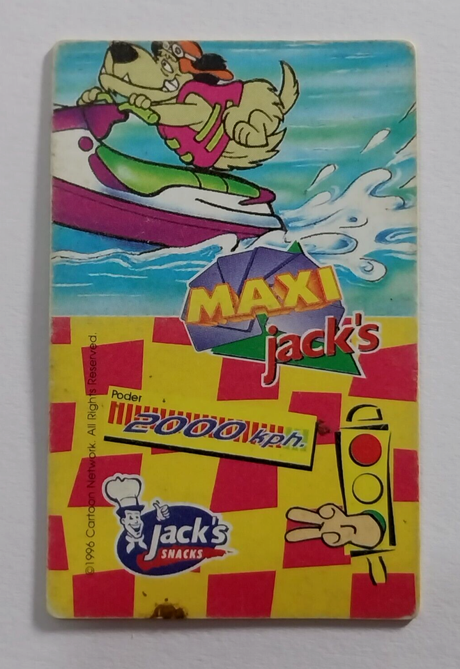 1996 MINI CARD Maxi Jack's Snacks COLOMBIA #05C FLORAL RUGG-BERNARD ...
