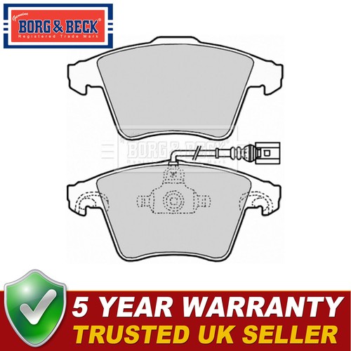 Borg & Beck Front Brake Pads Set Fits VW Touareg 2003-2006 2.5 TDi ...