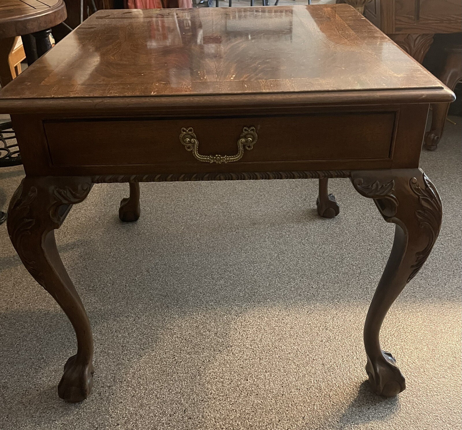 Great Quality Henredon square Table. 26x26 X25” Height. DFW delivery ...