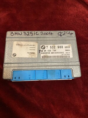 04 BMW E83 X3 Transmission Control Module EGS 7532988 95025744 | eBay