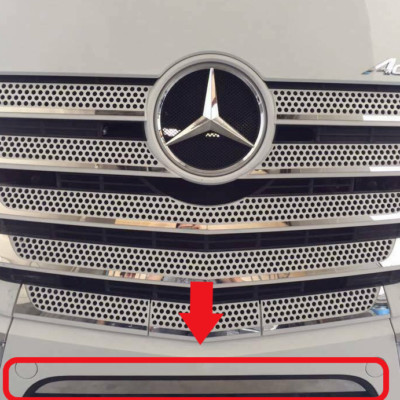 Mercedes Actros MP4 Radiator Bottom Grille Trim Super Polished S.less ...