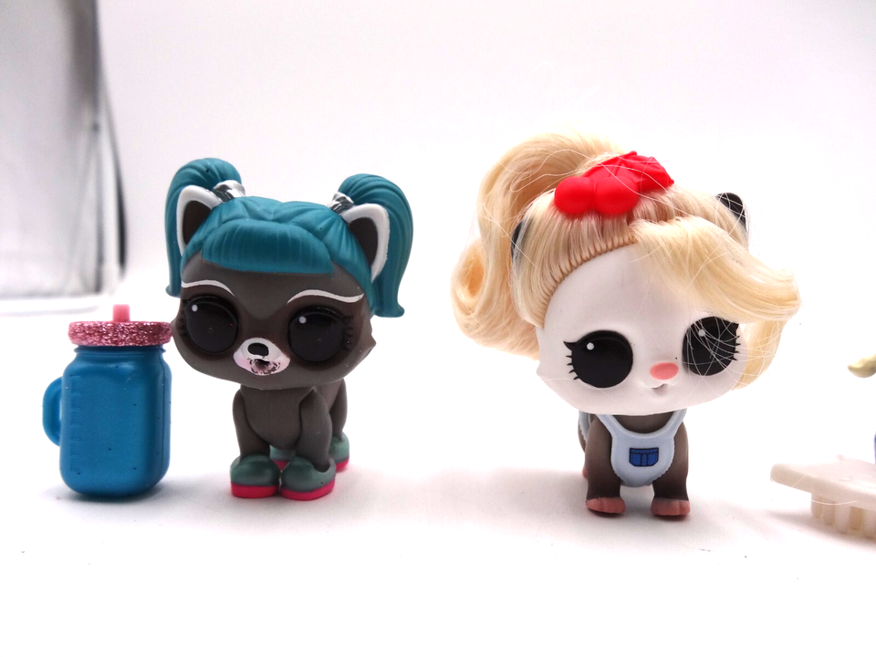 LOL SURPRISE Dolls TWANG Possum Pet Cow Girl Blond Raccoonstronaut ...