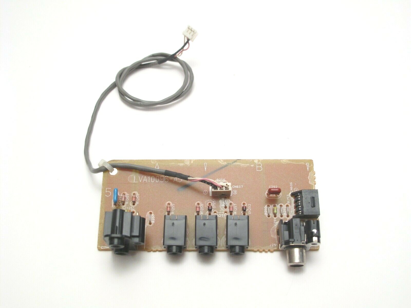 JVC RX-6000V RECEIVER PARTS - compu link subwoofer jacks board LVA10096 ...
