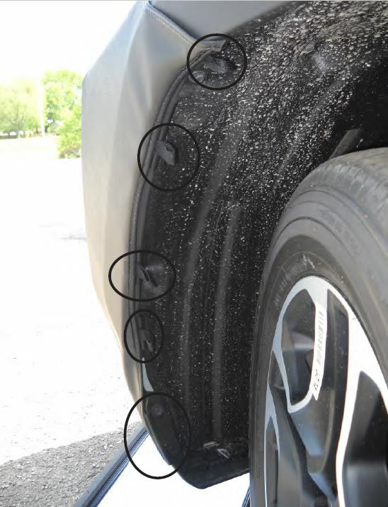 2019-2021 Toyota RAV4 Adventure Lebra Front End Mask Cover Bra Fits ...