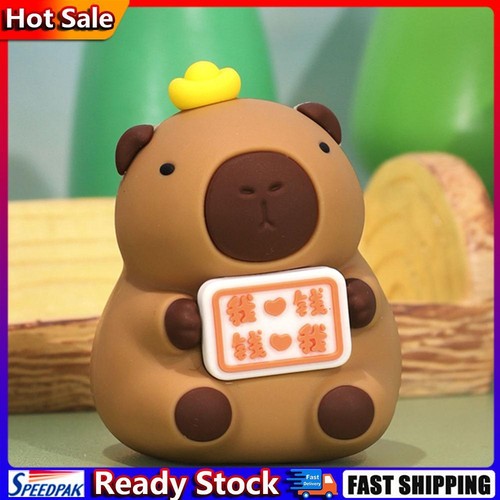 Capybara Statue Cartoon Capybara Sculpture Gifts for Friends Kids (I ...