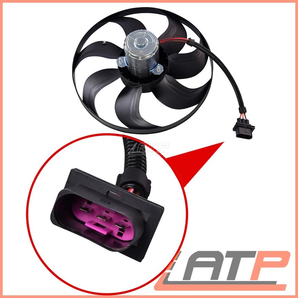ENGINE COOLING FAN FOR SEAT AROSA 6H 1.0 1.4 97-04 +CORDOBA MK 2 1.4 02 ...