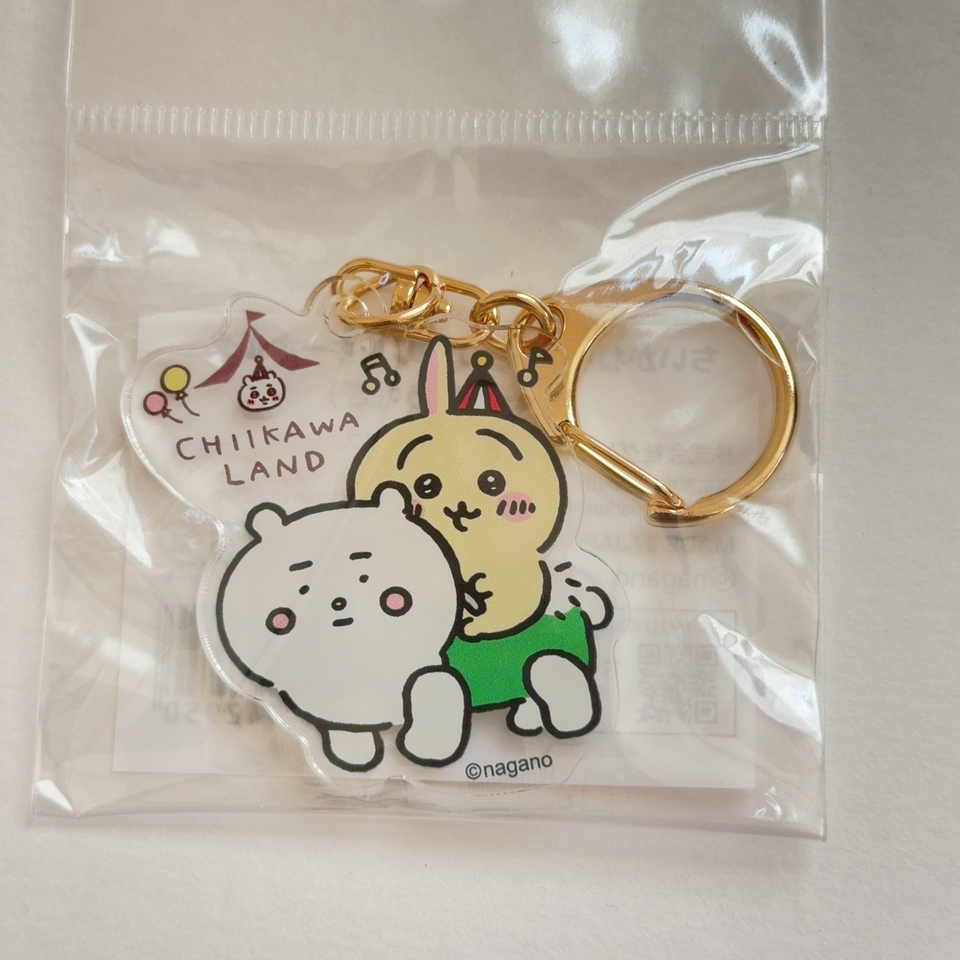 Chiikawa Land Cute Acrylic Keychain Pii-Popo Usagi Official Nagano ...