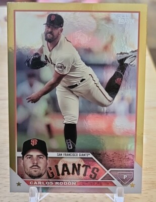 Carlos Rodon 2023 Topps Gold Foil #179 | eBay