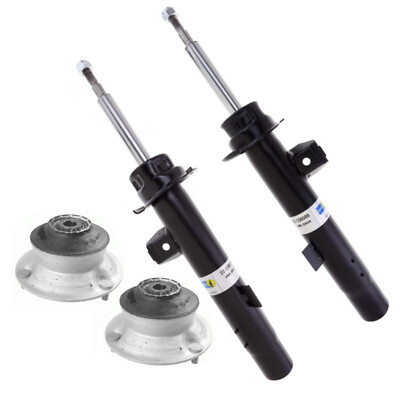 Bilstein OEM Front Struts & Lemfoerder Strut Mounts 4pc for BMW E90 E91 ...