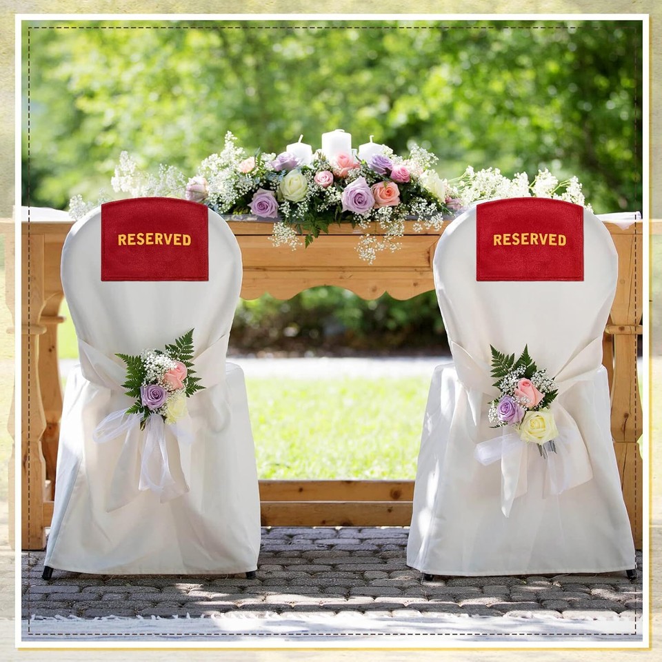 Reserved Signs for Pews Chairs Reserved Pew Cloths Reserved Seating ...