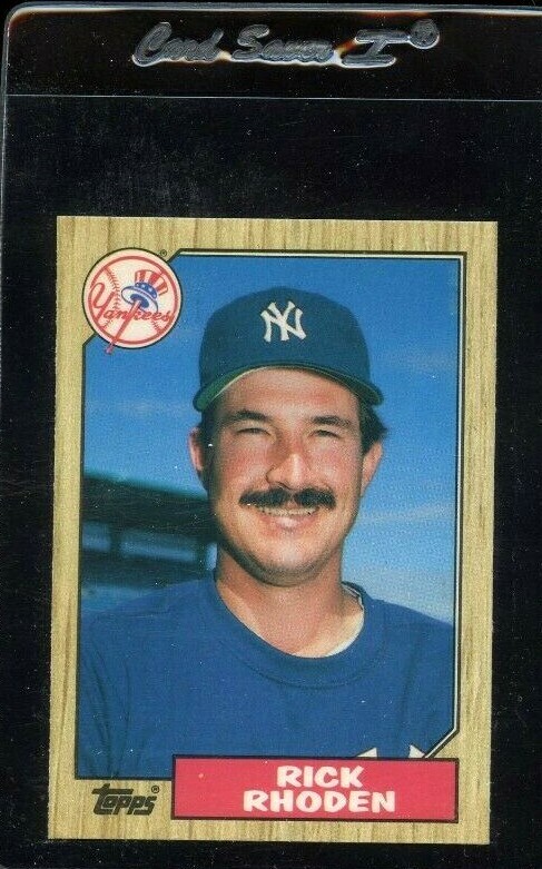 1987 TOPPS TRADED TIFFANY #101T RICK RHODEN NEW YORK YANKEES | eBay