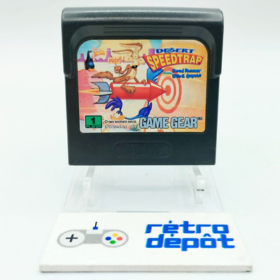 Desert Speedtrap Starring Road Runner Coyote / Speed Trap Sega Game ...