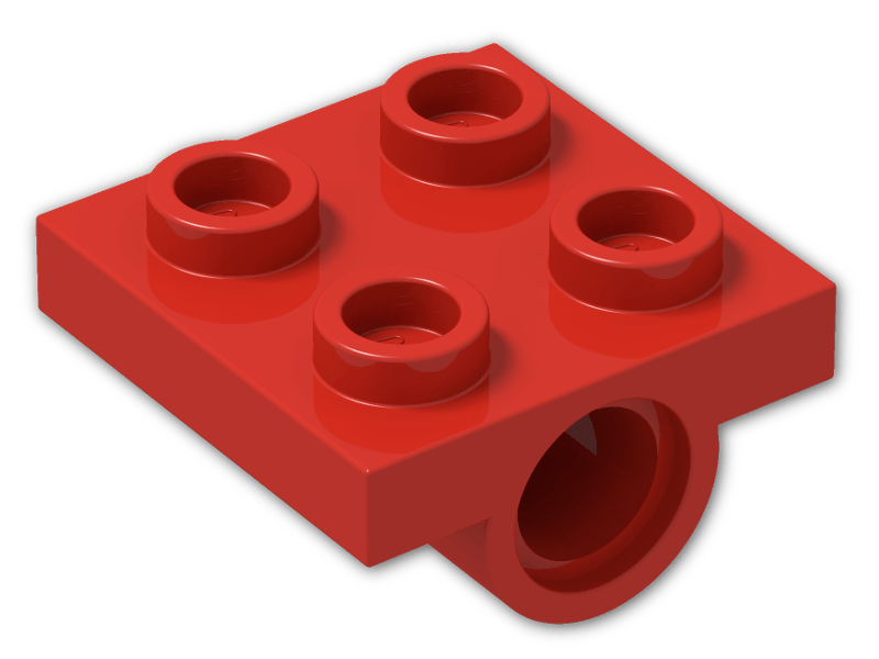 LEGO PLATE MODIFIED 2X2 WITH PIN (3 PCS) CHOOSE YOUR COLOR 2444 10247 ...