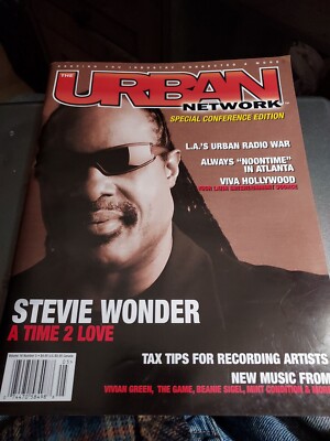 URBAN NETWORK MAGAZINE VOLUME 16 NUMBER 5 STEVIE WONDER | eBay