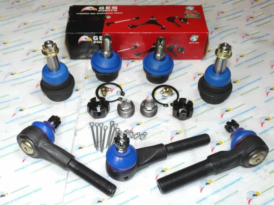 7PCS Front Ball Joints & Tie Rod Ends For Jeep Cherokee Wrangler ES3094 ...