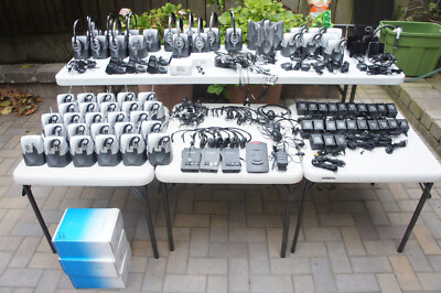 🍀 ‡ HUGE LOT Plantronics Wireless Base Headset CS70 VT CS351N CS361N ...