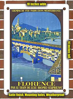Metal Sign - 1921 PLM Florence - 10x14 Inches | eBay