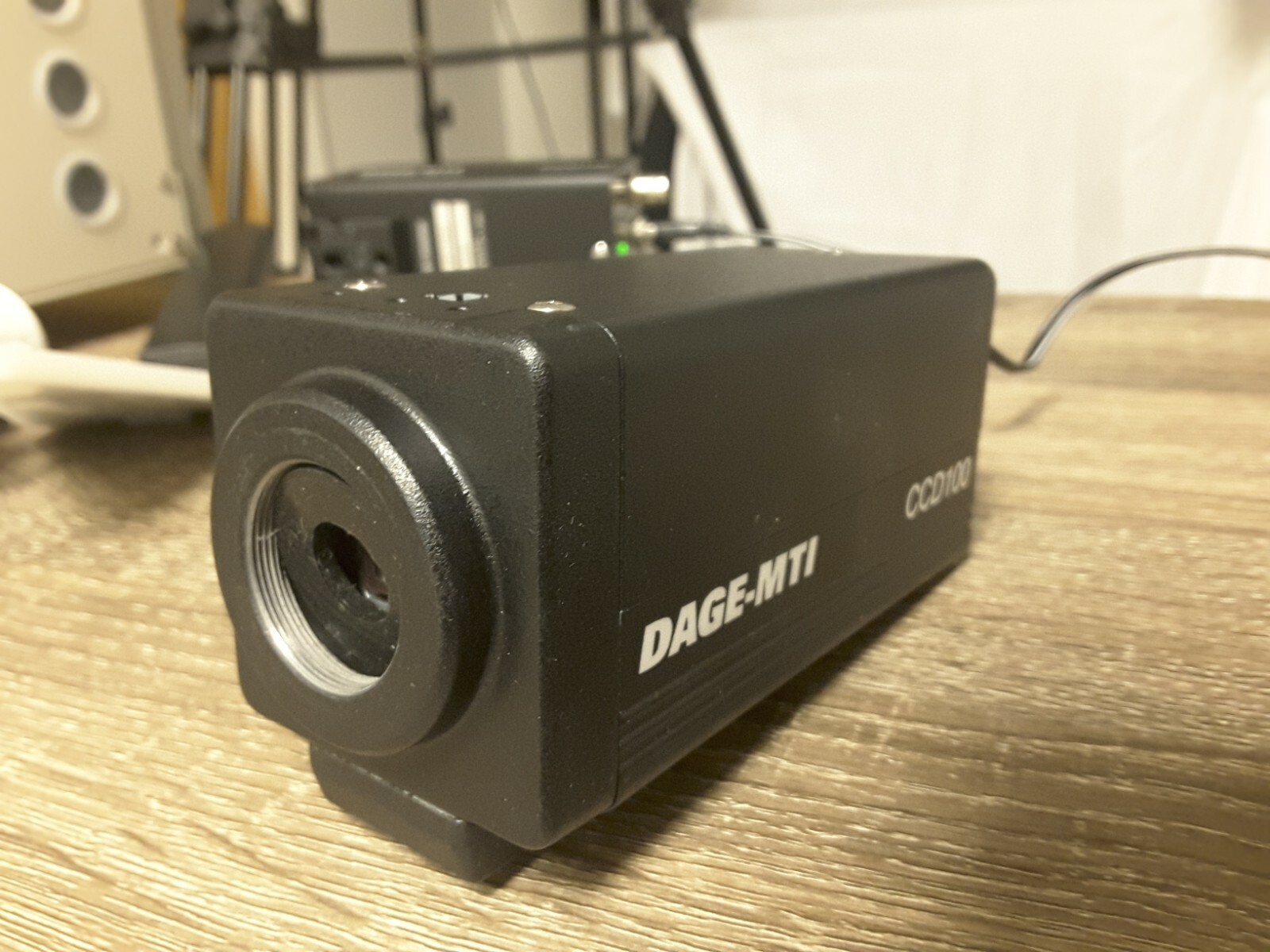 Dage-MTI Black CCD100 CCD-100S Viewing Camera with power supply $99 | eBay