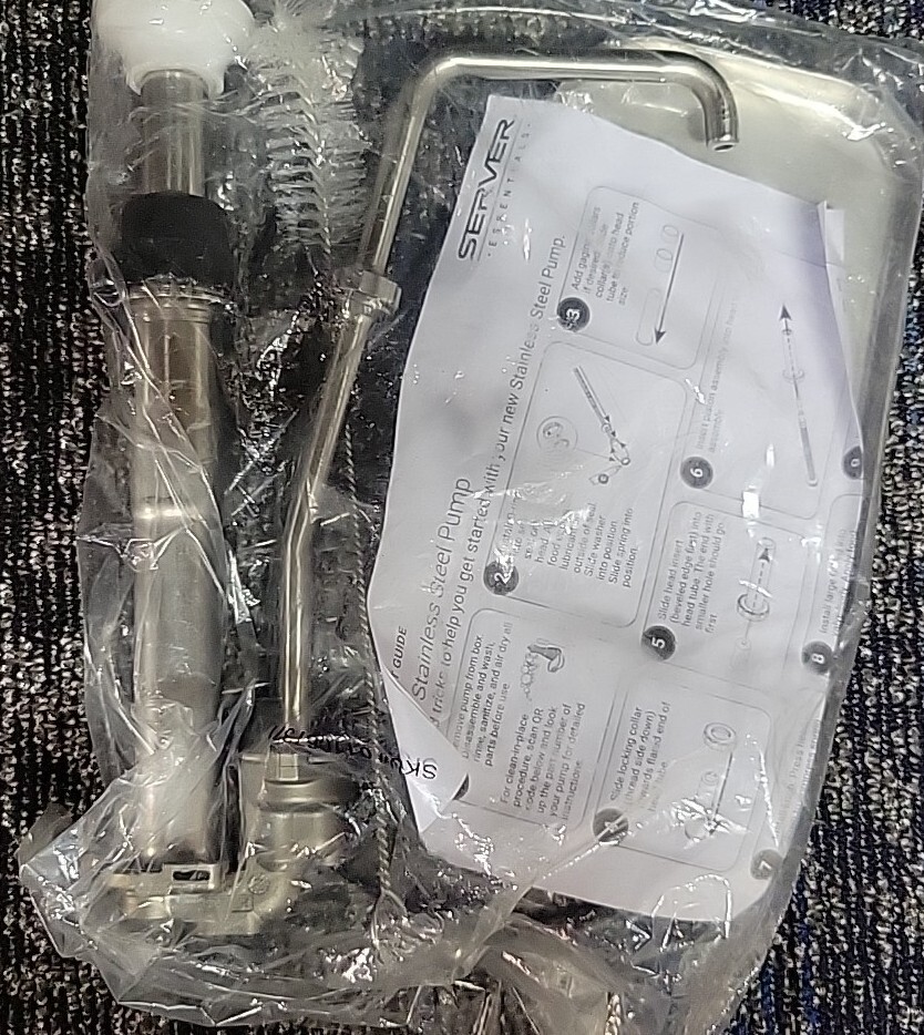 SERVER Stainless Steel Pump Assembly Coffee Starbucks White Mocha NEW ...