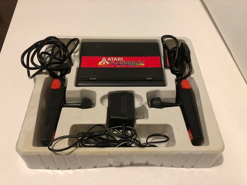 ATARI Flashback Classic Game Console Mini 7800 Complete Two Controllers ...