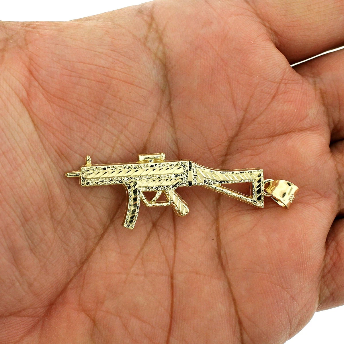 Gold And Diamond Ak 47