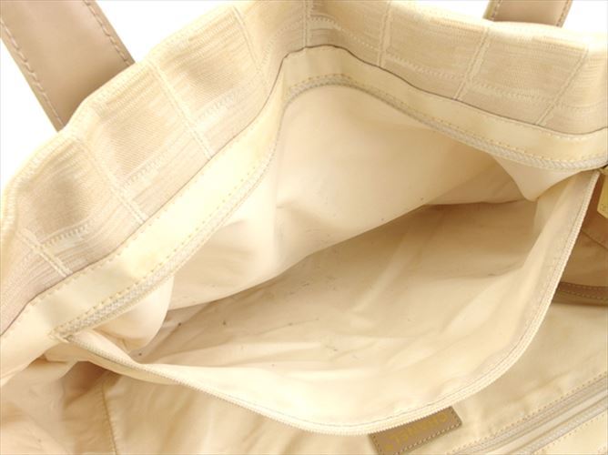 Chanel Tote bag New travel line Beige Woman Authentic Used T8565 | eBay