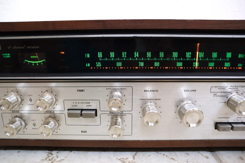 Vintage Sansui QRX-3500 4 Channel Stereo Receiver - Tested Working | eBay