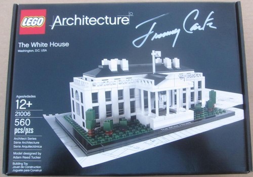 Jimmy Carter US President Signed Lego Architecture White House Set ...