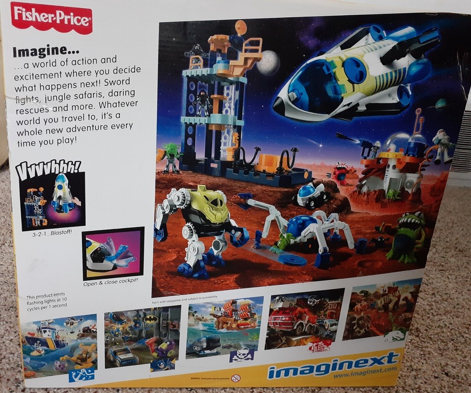 Fisher Price Imaginext Space Shuttle NIB Complete *SEE NOTES* | eBay