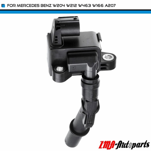 1x Ignition Coil for Mercedes Benz W166 W204 X166 C204 A207 SL350 SL500 ...