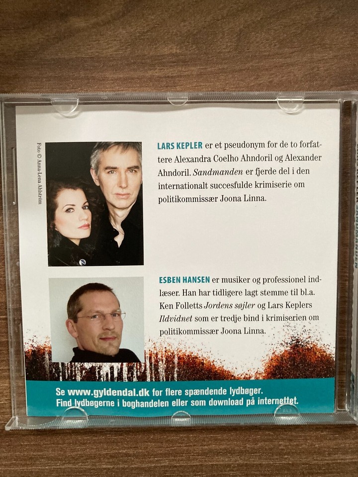 Lars Kepler Sandmanden MP3 Audiobook in Danish - Spoken By Esben Hansen ...
