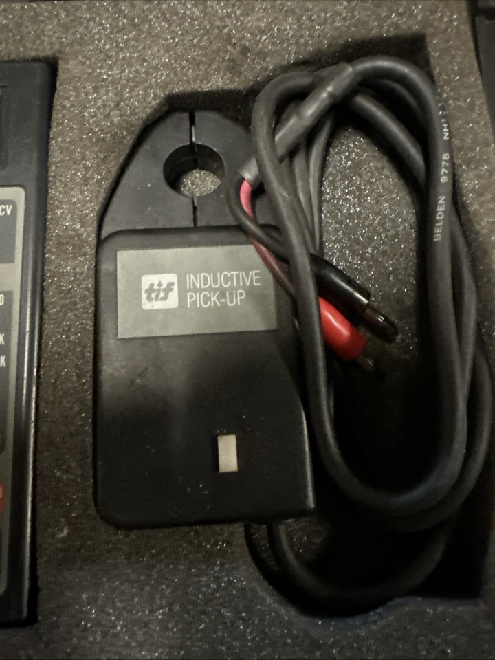 TIF 250 Digital Inductive Tach/ Dwell Multimeter In Case | eBay