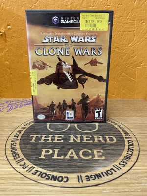Nintendo GameCube: Star Wars The Clone Wars (2002) 23272320584| eBay