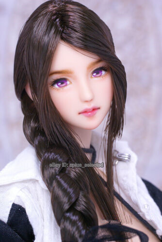 1/6 Head Sculpt obitsu Beauty Girl Long Hair Fit 12'' PH UD LD Figure ...