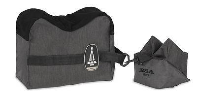 BSA 2 piece rest bags front & rear for rifles, shotguns & air guns ...