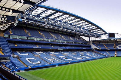 Chelsea FC Stamford Bridge West Stand London photograph picture poster ...