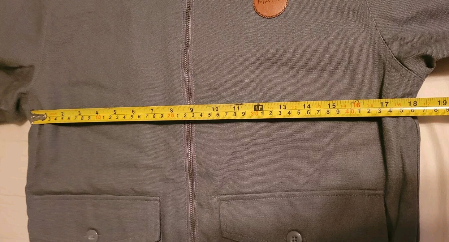 Matix Sherpa Lined Canvas Jacket Coat Trucker Biker Skateboard Full Zip ...