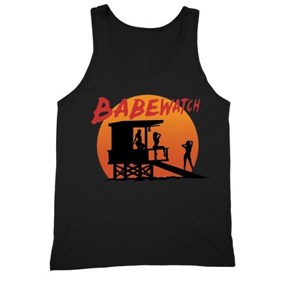 BabeWatch Tanktop Baewatch Babe Gym Yoga Beach Bay watch Bae Watch ...