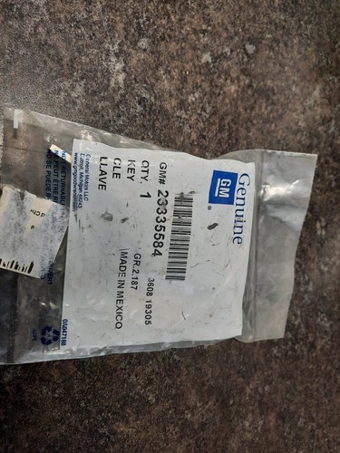 Chevrolet GM OEM 23335584 Remote Fob Key Transmitter Blade 13500221 for ...
