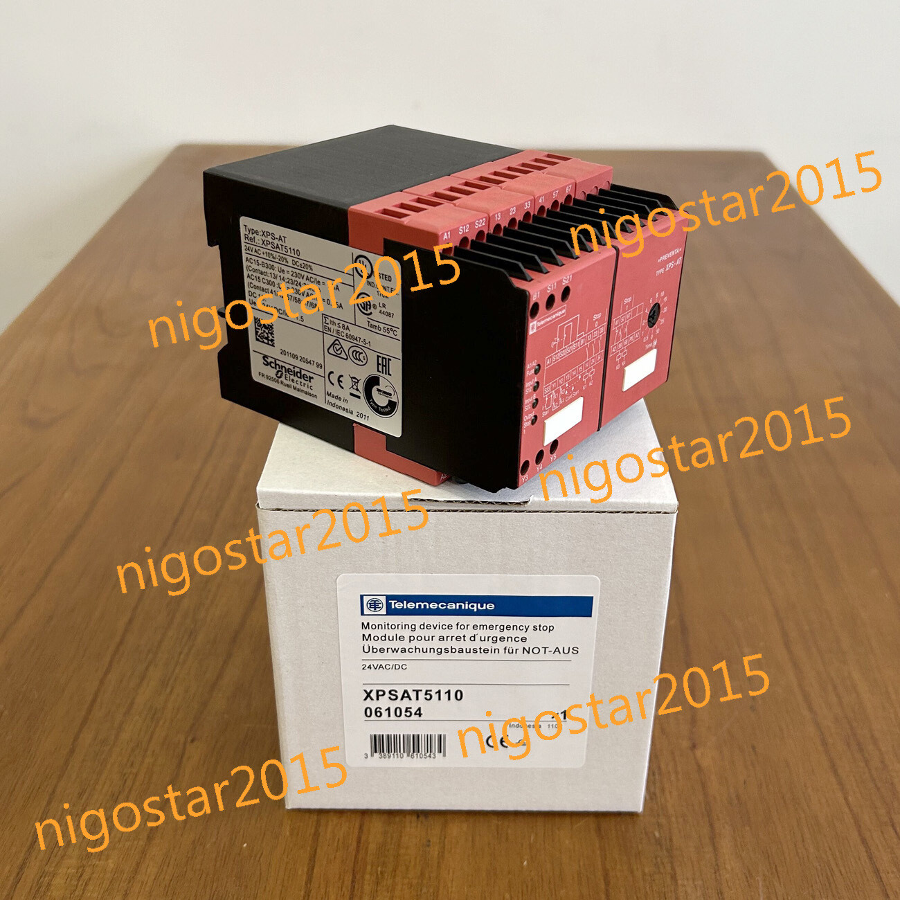 Telemecanique XPSAT5110 Monitoring Module Emergency off for sale online ...