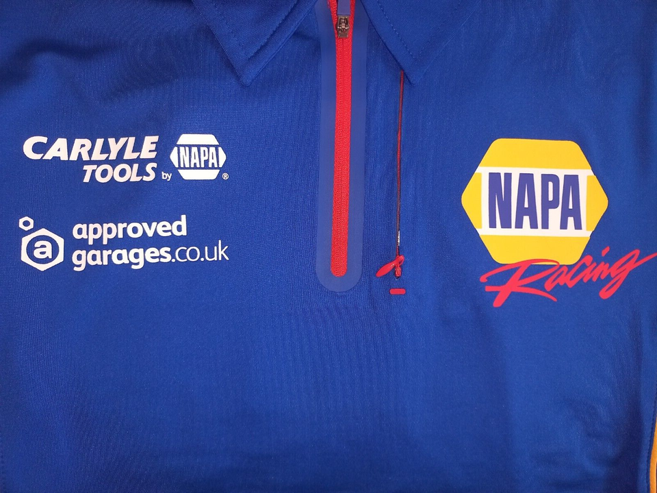 NWT BTCC NAPA Racing polo shirt (Size S) | eBay