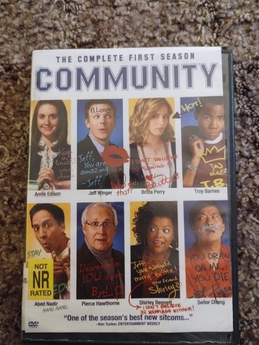 Community: The Complete First Season (DVD, 2010, 4-Disc Set) Ex Library ...