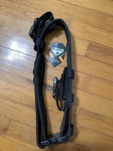 New With Tag Condor Adjustable Tactical Belt Black TB-002 | eBay