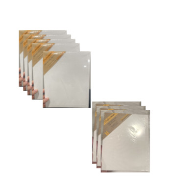 Crafter's Square Stretched Canvas 100% Natural Cotton Canvas- 8x10- 8 ...