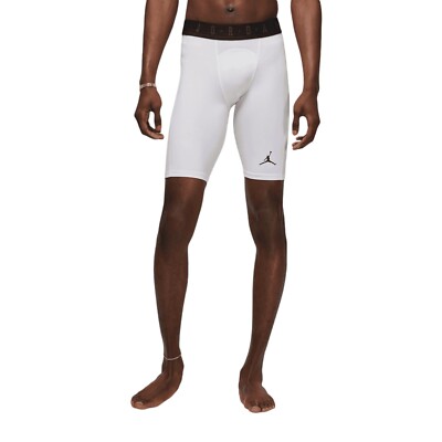 Nike Air Jordan Jumpman Compression Shorts DM1813-100 White / Black ...